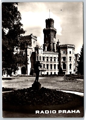 RPPC 1975 QSL Radio Praha Czechoslovakia Postcard | eBay