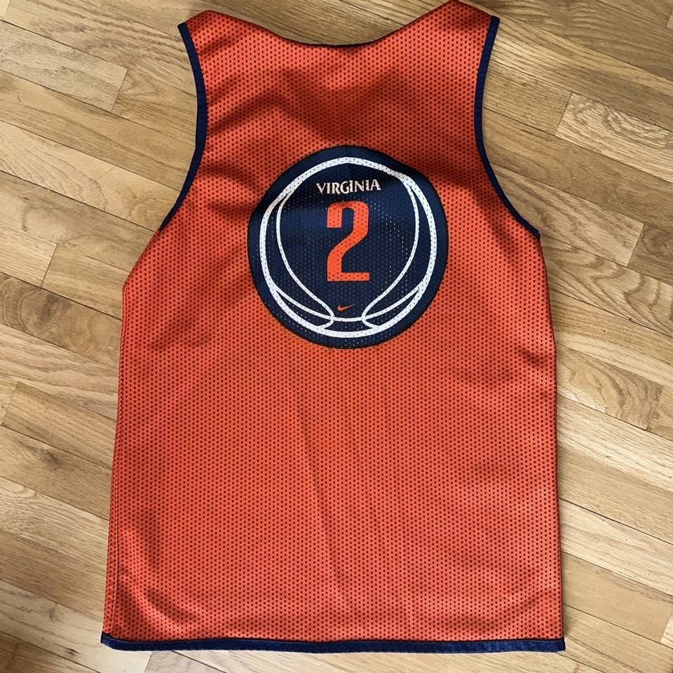 Nike UVA Virginia Cavaliers Practice Jersey Basketball #2 Team Issued ...