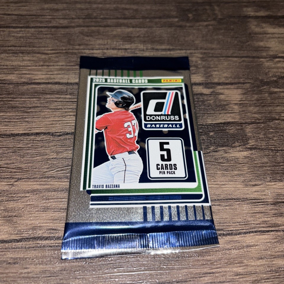 2025 Donruss Baseball 5 Card Pack-Factory Sealed-Free Shipping- | eBay