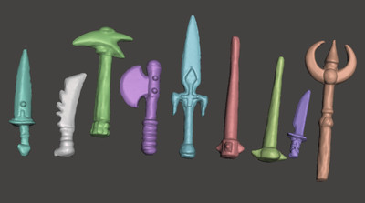 Chibi Weapon pack | eBay