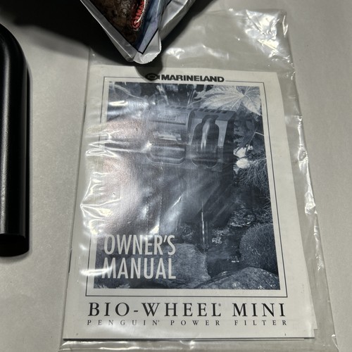 NOS MARINELAND PENGUIN BIO WHEEL MINI 100 GPH FILTER UNIT PF0099B ...
