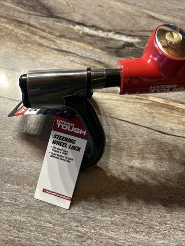 Hyper Tough Steering Wheel Lock And Keys | eBay