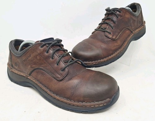 Red Wing Mens Oxfords Size 11 D Brown Leather Low Work Safety Steel Toe ...