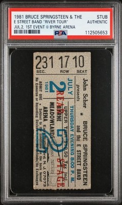 BRUCE SPRINGSTEEN & E STREET BAND "RIVER TOUR" 1ST EVENT BYRNE ARENA ...