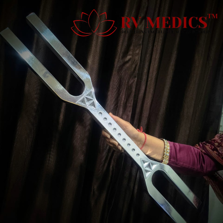 DNA KEY Giant Tuning Fork™ | Dual Frequency F 342Hz & C 512Hz | Big ...