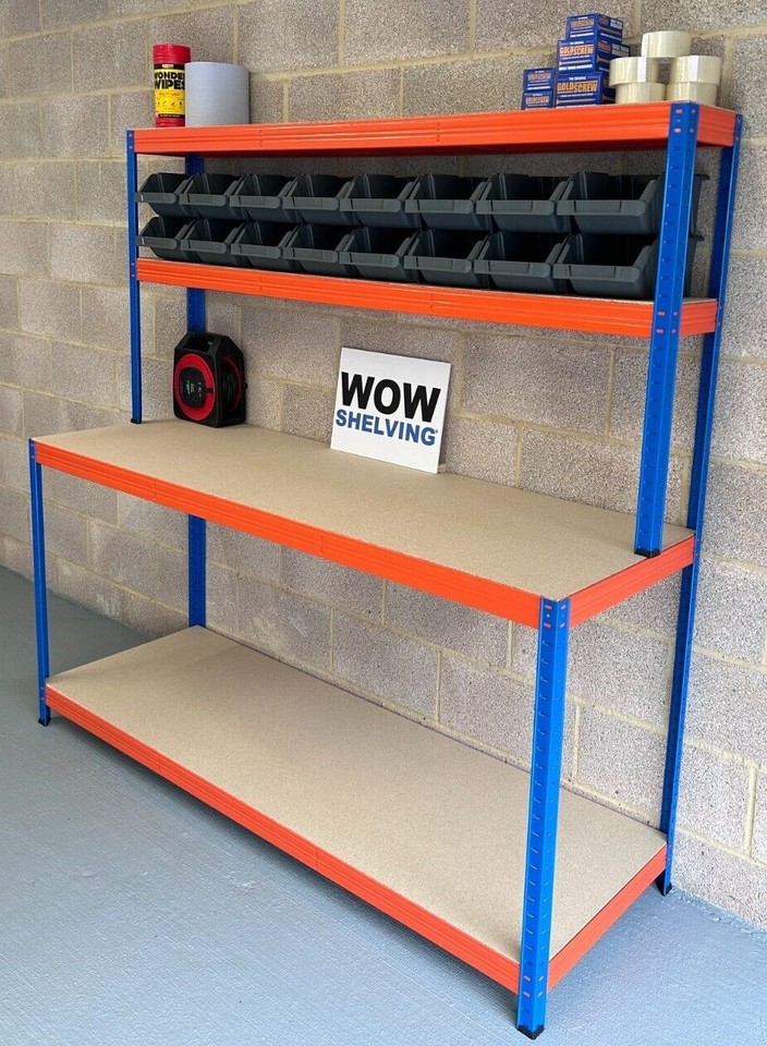LARGE 1800mm Workstation workbench storage garage workshop racking UK ...