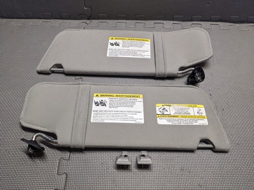 2007-2011 Ford Ranger Sun Visors Sun Shade Sunvisor Pair OEM LIGHT GRAY ...
