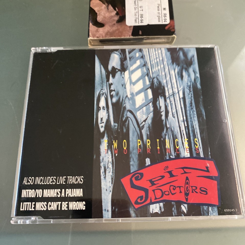 Spin Doctors Two Princes CD & You Let Your Heart Go Too Fast Cassette ...