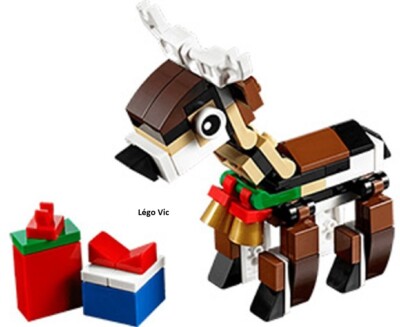Lego 40434 ou 30474 Creator Christmas Reindeer Renne Noel notice 2019 ...