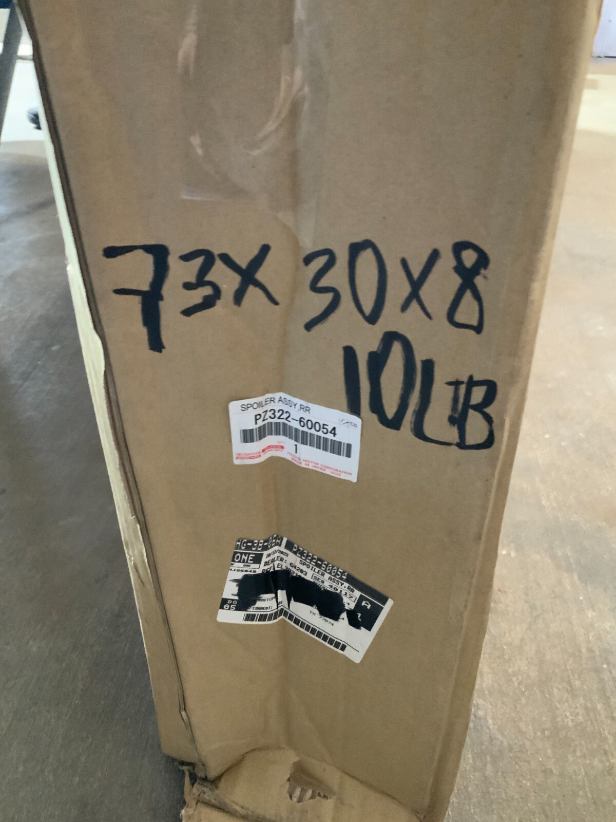 Lexus Gx460 Rear Bumper Spoiler Genuine OEM Pz322-60054 #2018256350 for ...