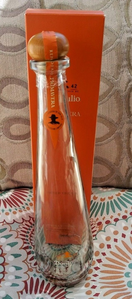 1942 DON JULIO Reposado Primavera Tequila Bottle With Box (Empty Bottle ...