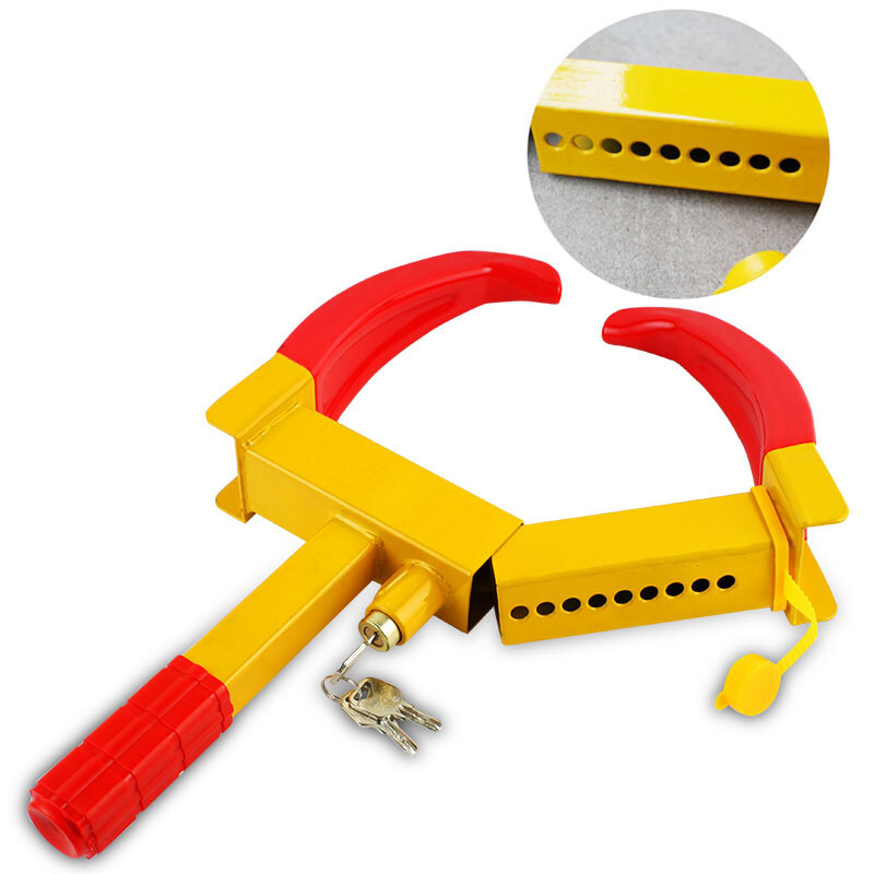Wheel Lock Clamp Claw Boot Tire Trailer Truck Car Boat Towing Anti ...