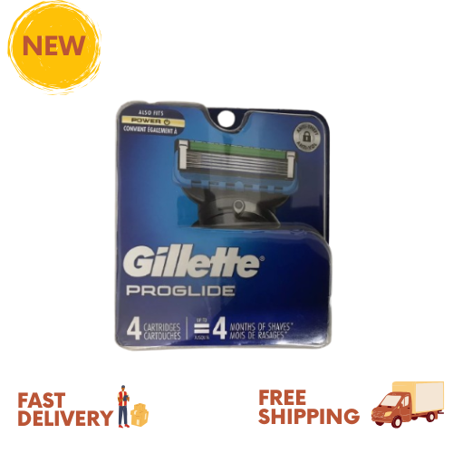 Gillette Proglide Mens Razor Blade Refills 4 Cartridges | eBay