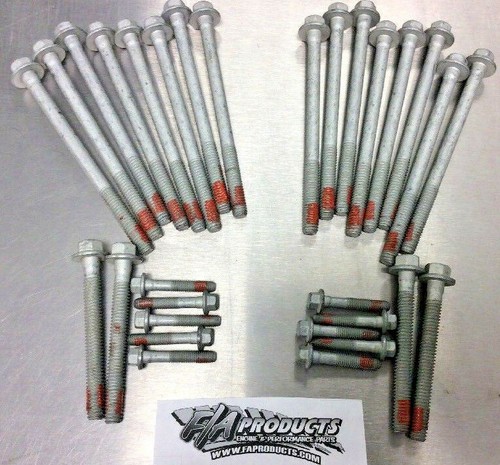 LS Cylinder Head Bolts LS1 LS6 97-04 4.8L 5.3L 5.7L 6.0L LM7 LQ9 LQ4 ...