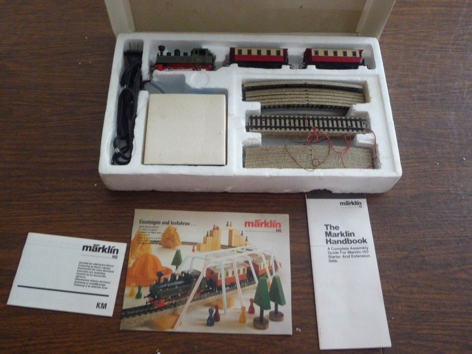 Vintage 80's Marklin HO Model Train Set 2902 Complete and Tested West ...