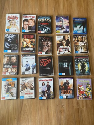 DVDS BULK BUNDLE x20 (70% OFF INDIVIDUAL LISTING PRICE)-Reg 2-4 PAL ...