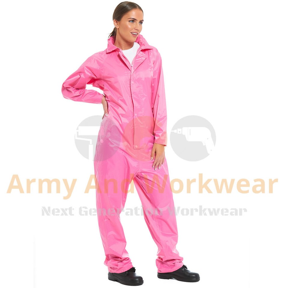 Pro-Dri Waterproof Coverall Overall Boiler Suit Workwear Boilersuit ...