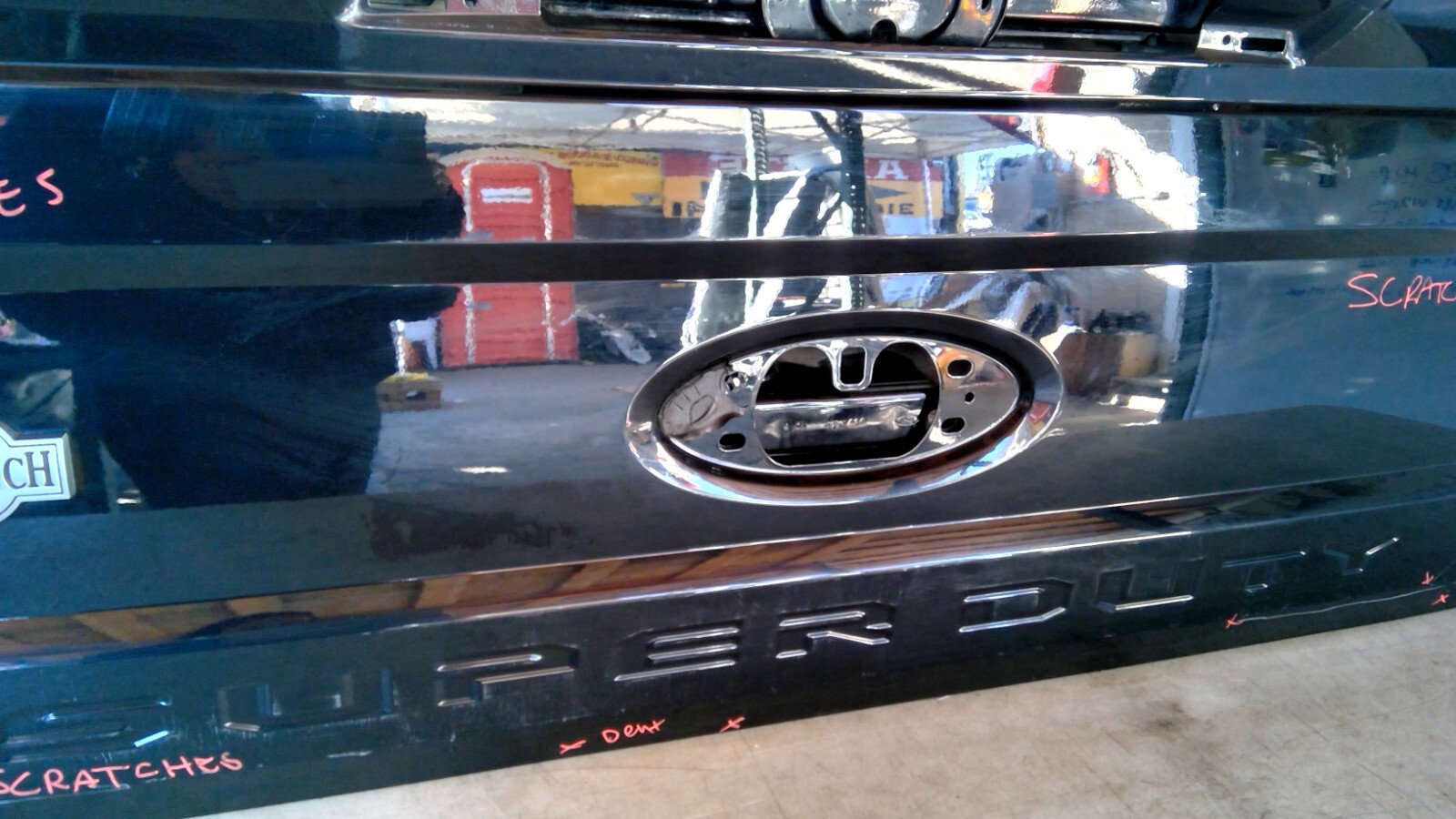 2017 2018 FORD F250 F350 KING RANCH TAILGATE LIFTGATE OEM | eBay