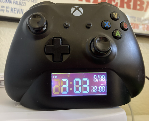 Xbox One Controller Digital Alarm Clock. Black. Paladone. VERY GOOD. | eBay