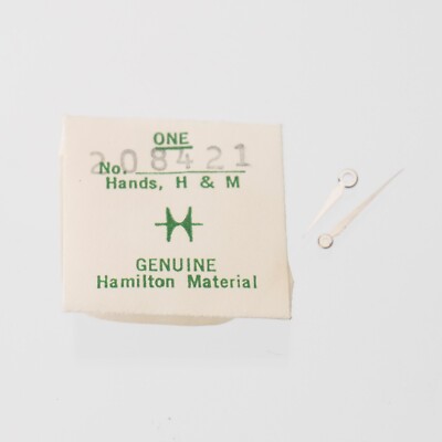 Hamilton Watch Hands No. 208421 Original Pair Hour Minute Watchmaker ...