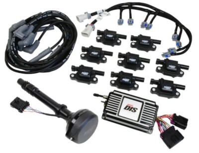 MSD Dis Direct Ignition System Kit - Black For 1955-2002 Chevrolet/ Gmc ...