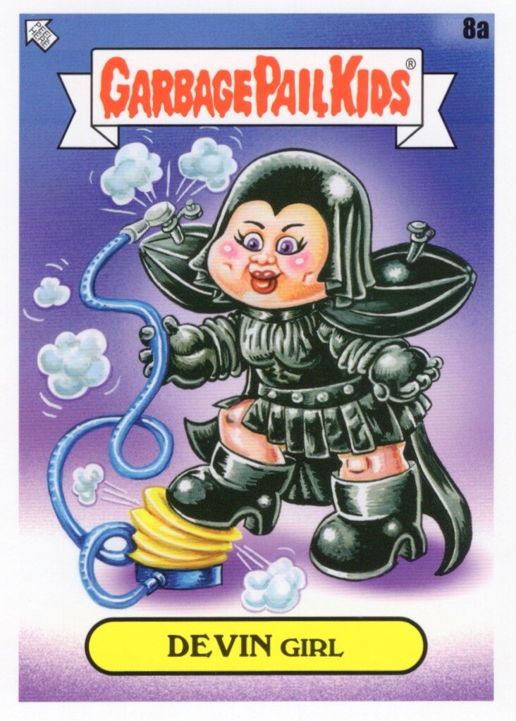 2023 GARBAGE PAIL KIDS GPK INTERGOOLACTIC MAYHEM BASE DEVIN GIRL 8a NM ...