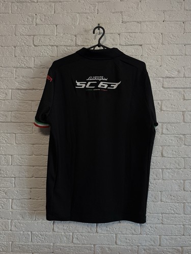 Racing Polo Macron Lamborgini SC 63 Sz L | eBay