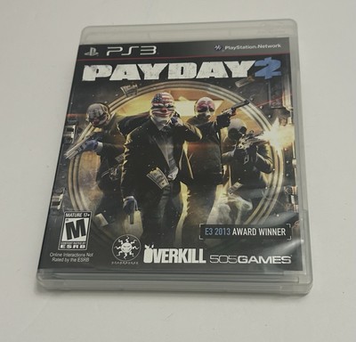 Payday 2 Sony PlayStation 3 PS3 Game Complete With Manual 812872014241 ...