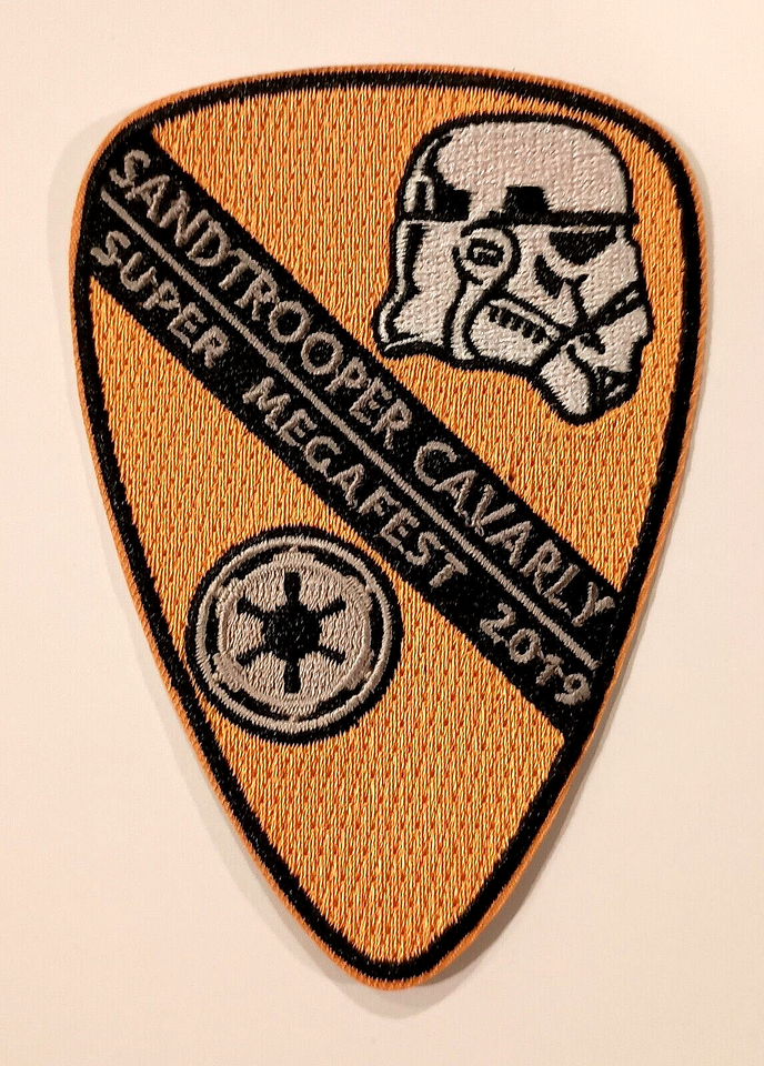 Super Megafest Exclusive 2019 Star Wars Con Sandtrooper Cavalry Patch ...