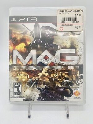 MAG (Sony PlayStation 3, 2010) Complete W Manual, Tested 711719811022| eBay