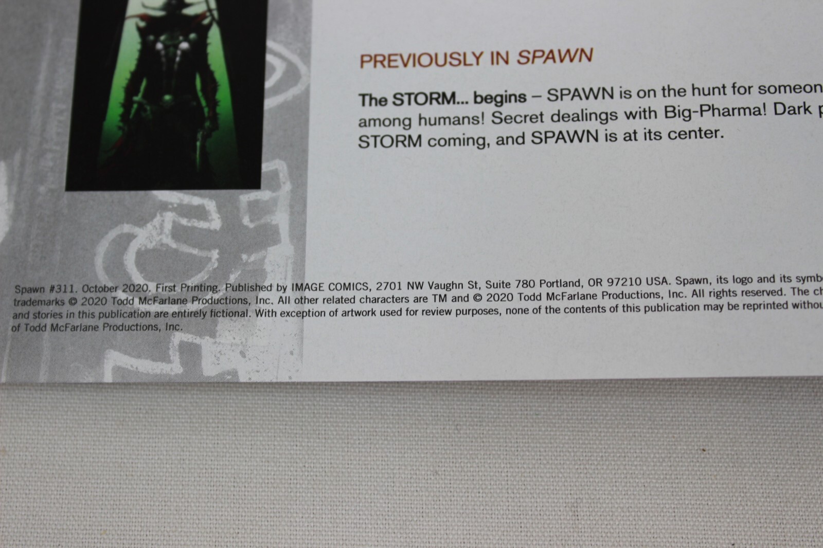 Spawn #311 Cult of the Omega Gunslinger Variant 2020 Image Comics F+ | eBay