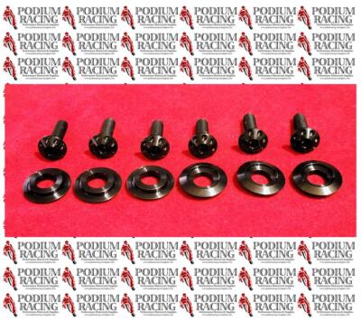 LOTUS BLACK TITANIUM ESCUTCHEON PANEL BODY WASHERS & SCREWS B340B0123F ...