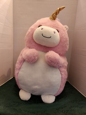 RARE JUMBO MAKER OF SQUISHABLE PINK UNICORN PURPLE HAIR | eBay