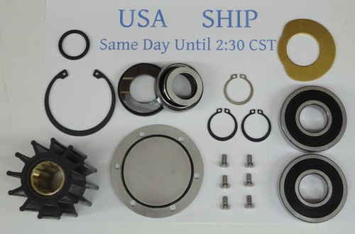 Sea Water Pump Major Repair Kit Volvo Penta D6 Series With Round Cover ...