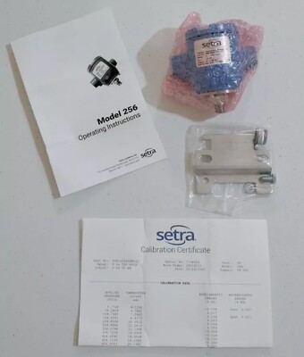 Setra 256 Series Pressure Transducer P/N 2561500PG2M11C | eBay