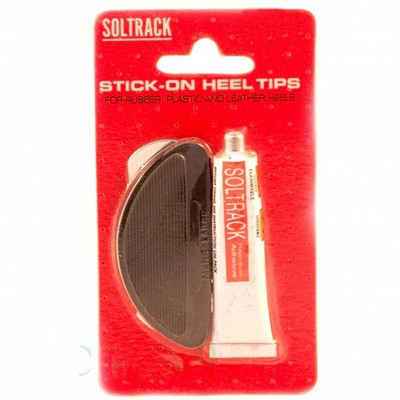 Soltrack Shoe Heel Tip Repair Kit includes 1 pair of tips, glue and ...