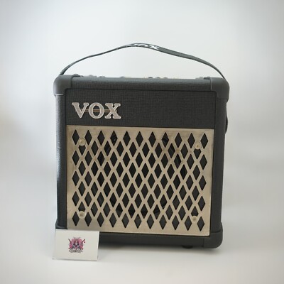 VOX MINI5 Rhythm Modeling Guitar Amplifier Black w/ AC Adapter Tested ...