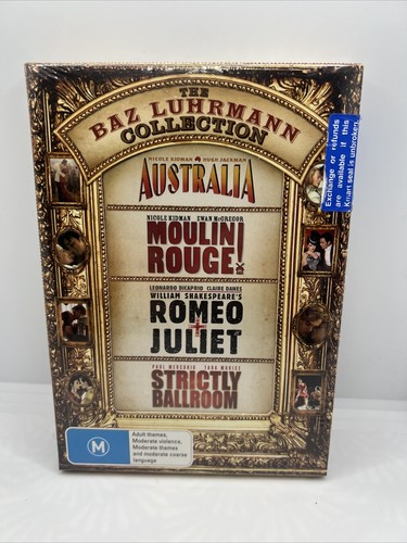 The Baz Luhrmann Collection (Box Set, DVD, 2012) New & Sealed- Region 4 ...
