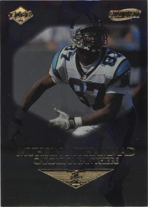 1999 Collector's Edge 1st Place - Muhsin Muhammad #25 Gold Ingot for ...