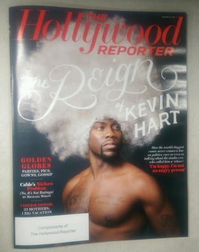 THE HOLLYWOOD REPORTER Magazine Kevin Hart Golden Globes January 23 ...