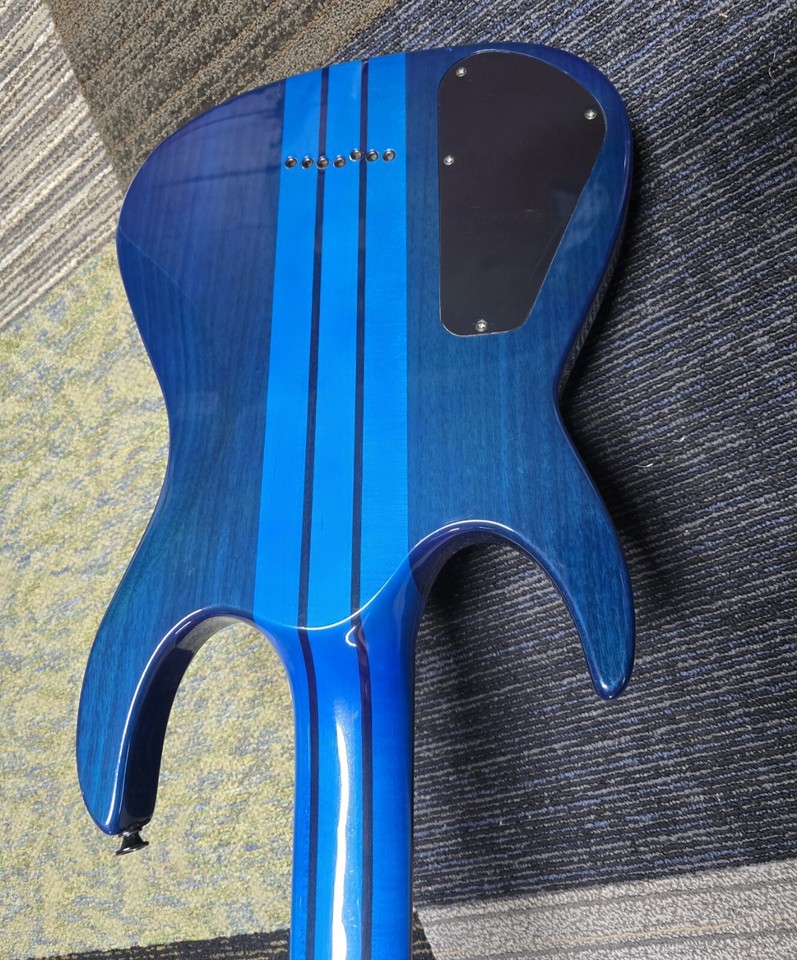 Agile 7 String Electric Guitar Blue Burst | eBay