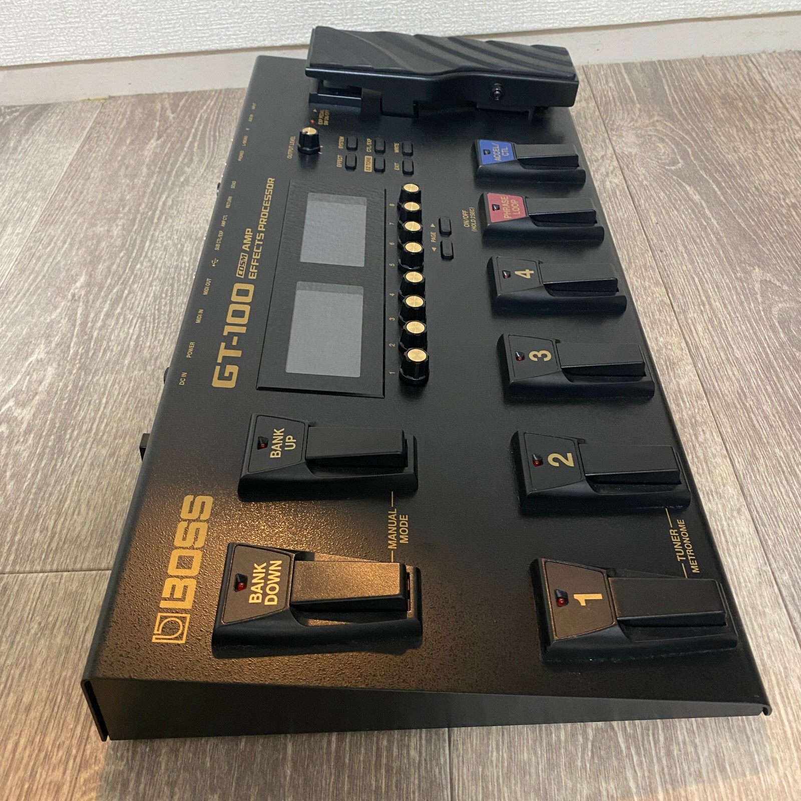 BOSS GT-100 Multi Effector Guitar Effects Processor ver.2 Used With AC ...