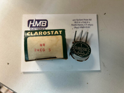 NR 2MEG-S - CLAROSTAT - POTENTIOMETER | eBay