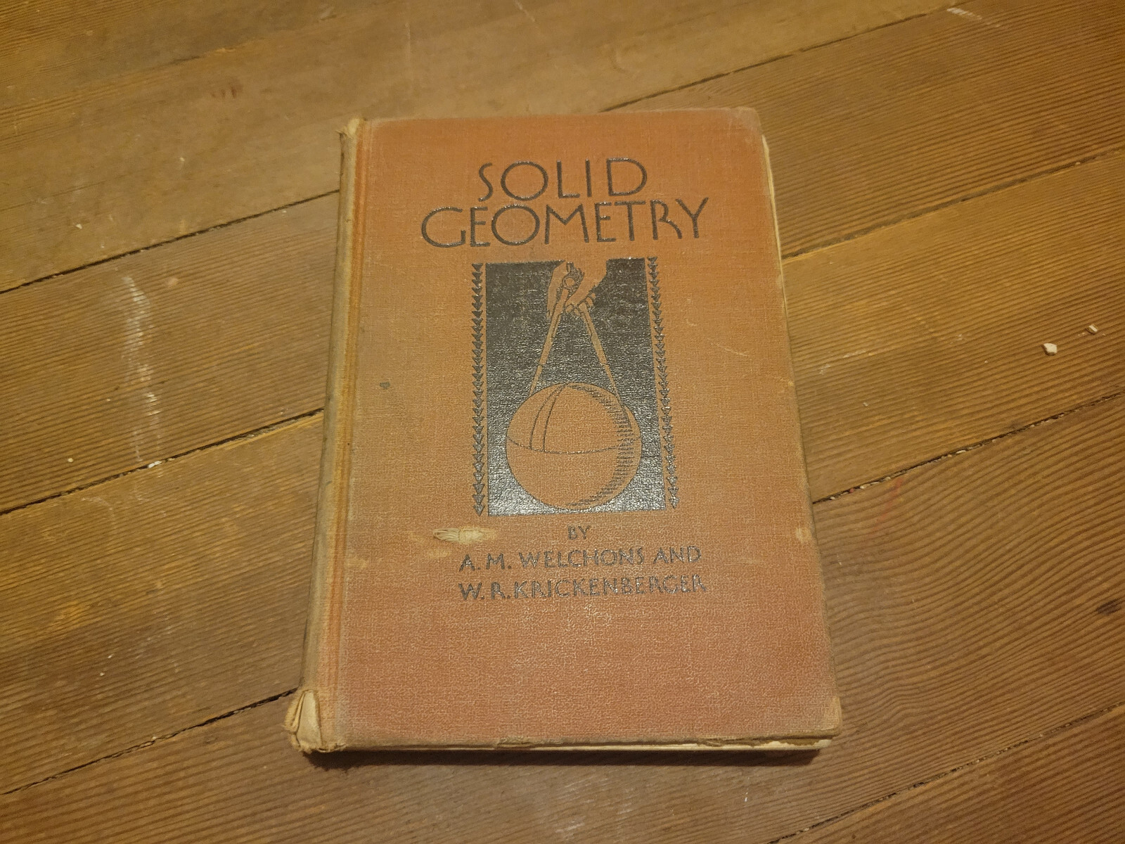 Solid Geometry A.M. Welchons and W.R. Krickenberger 1936 Vintage | eBay
