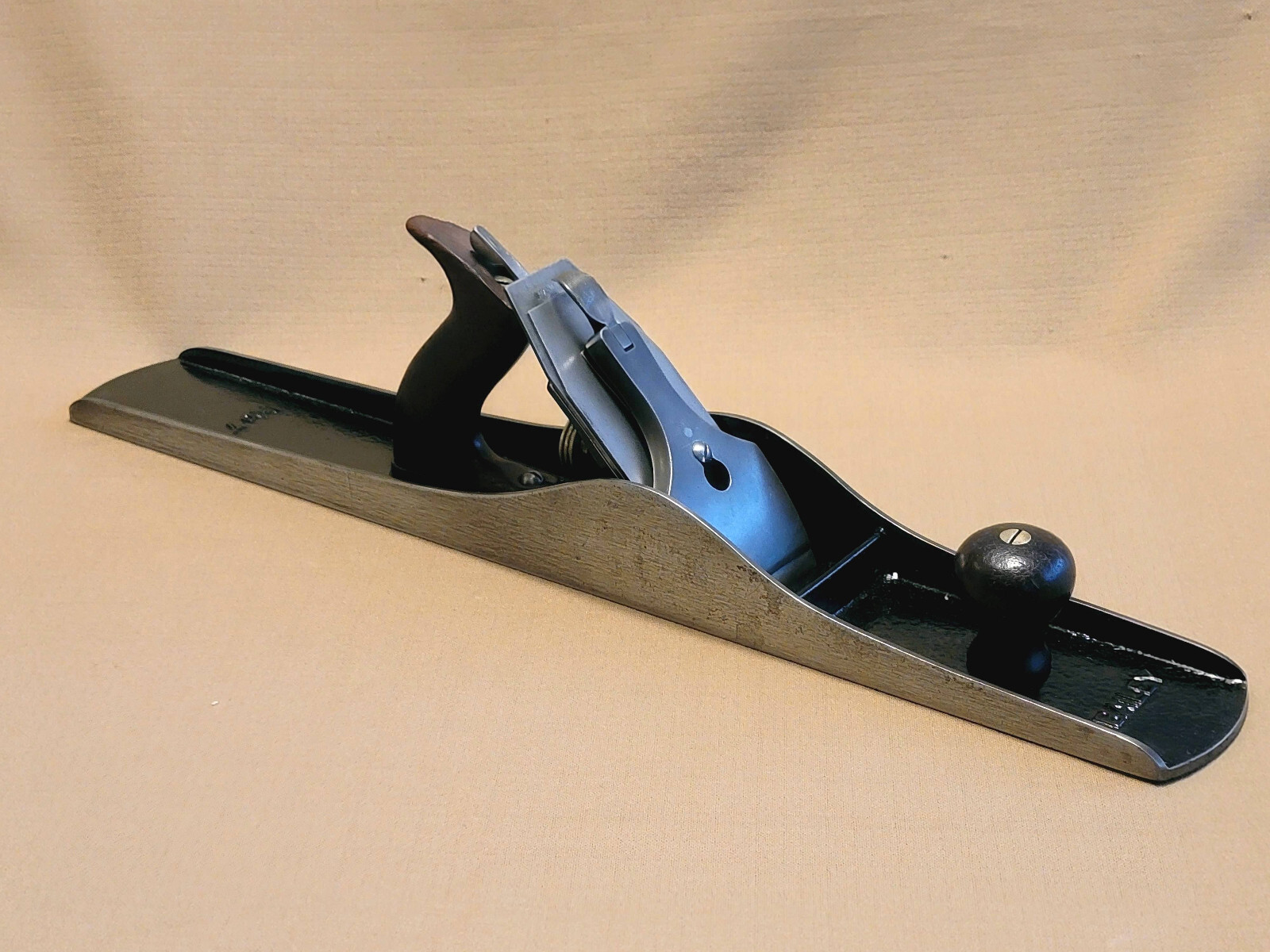 #1 1907 1909 Vtg Stanley Bailey No 7C Type 10 Corrugated Wood Plane ...