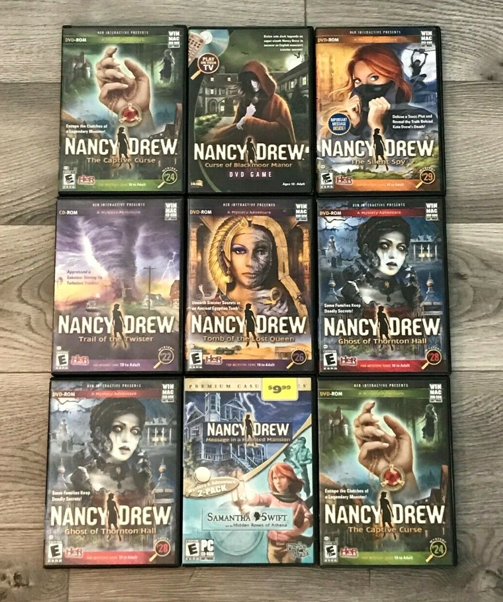 Nancy Drew PC CD Rom Game Fun Pick & Choose Computer Game Lot Updated 1 ...