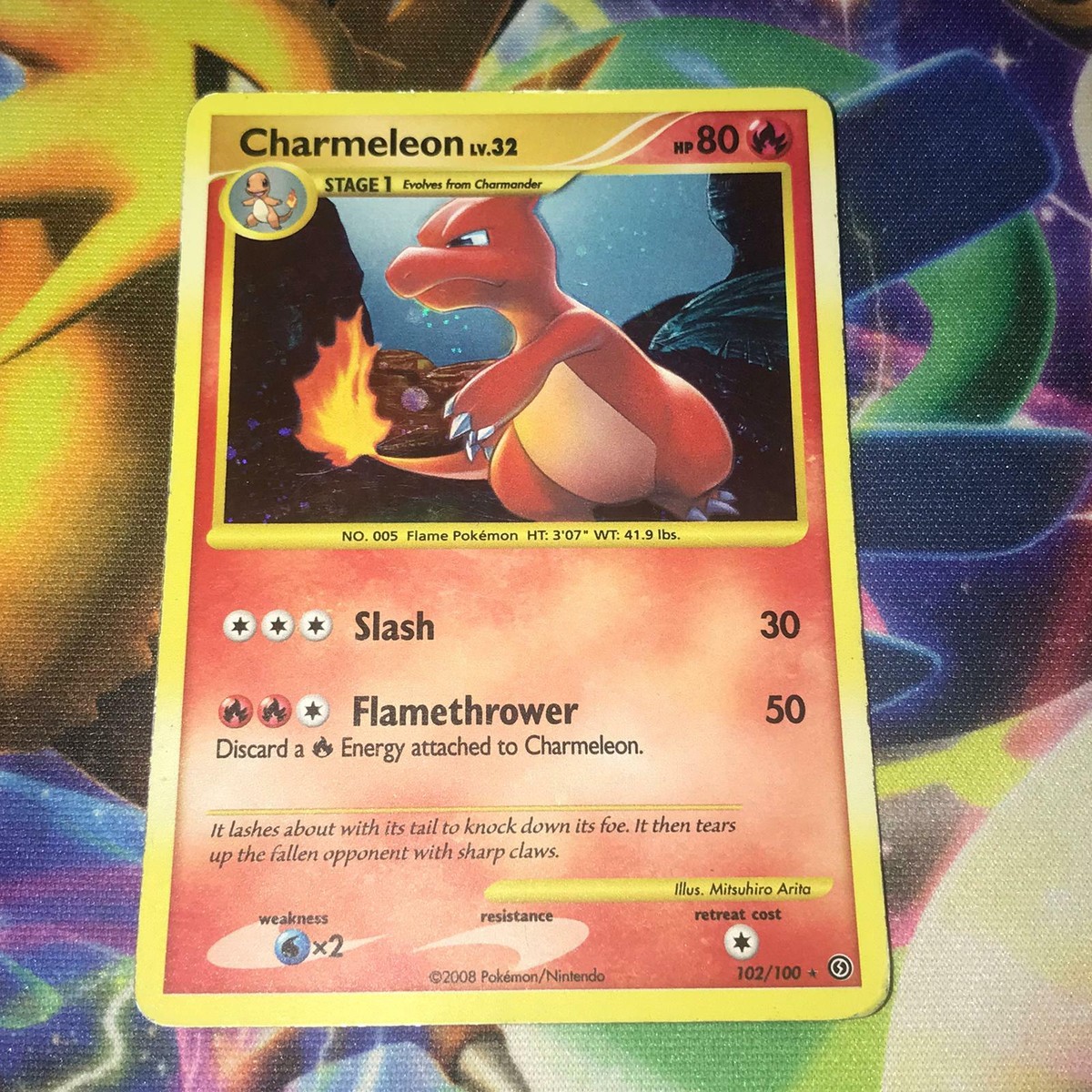 Cartao Charmeleon Original Cartão De Coleção Charizard Ex SVP 056
