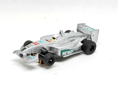 AFX HO Scale Mega G+ Lewis Hamilton Custom Mercedes F1 Slot Car -- Sharp! | eBay