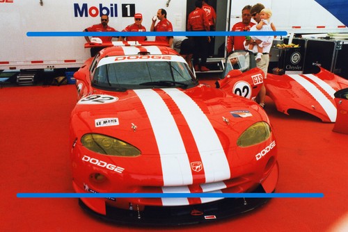 Dodge Viper GTS-R Paddock pre race -13x19 auto racing photo poster | eBay