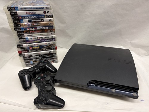 PS3 PLAYSTATION 3 CECH-2001B CONSOLE CONTROLLER AND GAME BUNDLE, TESTED ...